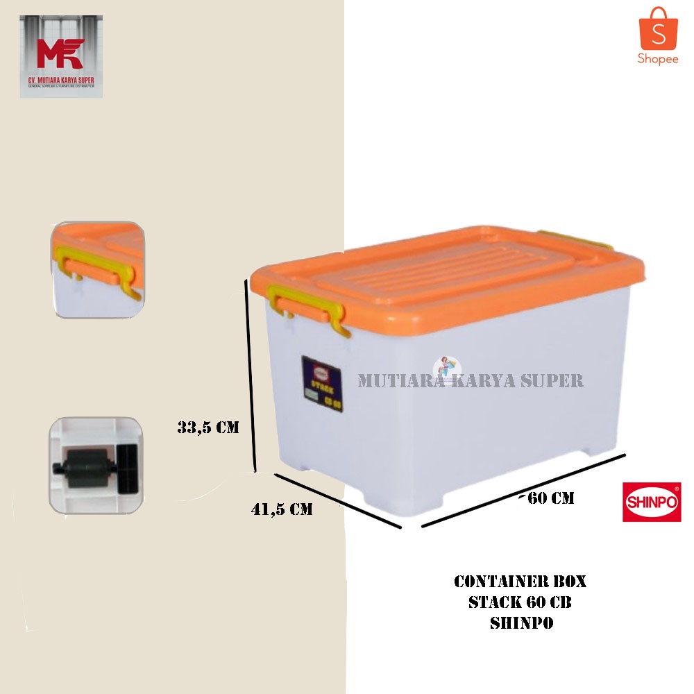 Jual Container Box |Container Box 60 Stack Shinpo | Tempat Penyimpanan ...