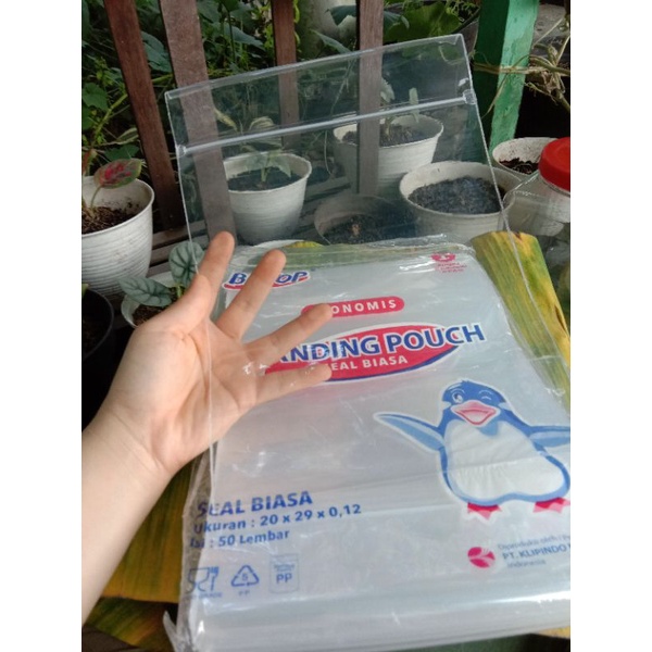 Jual Standing Poch PACK Seal Biasa ukuran kecil - besar | Shopee Indonesia