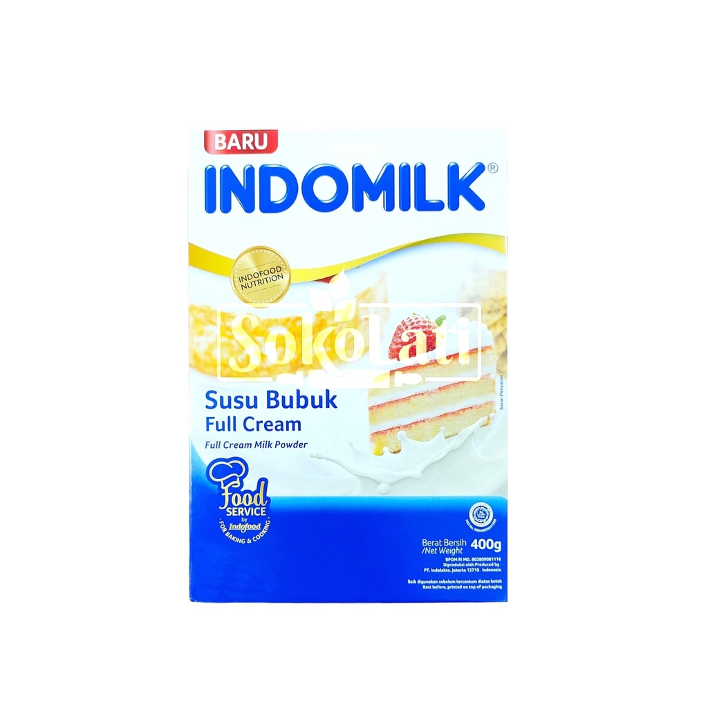 Jual Indomilk Susu Bubuk Full Cream 400gr | Shopee Indonesia