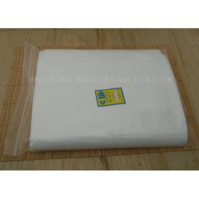 Jual plastik klip CETIK pond PUTIH tebal ukuran 30x40 - Ziplock ada ...