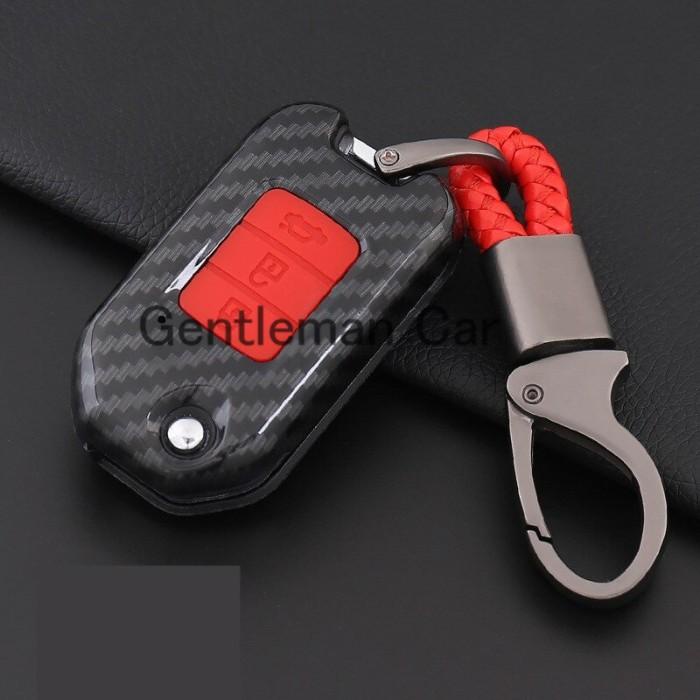 Jual Cover Carbon Casing Kunci Mobil Wuling Confero Cortez Sarung Smart ...