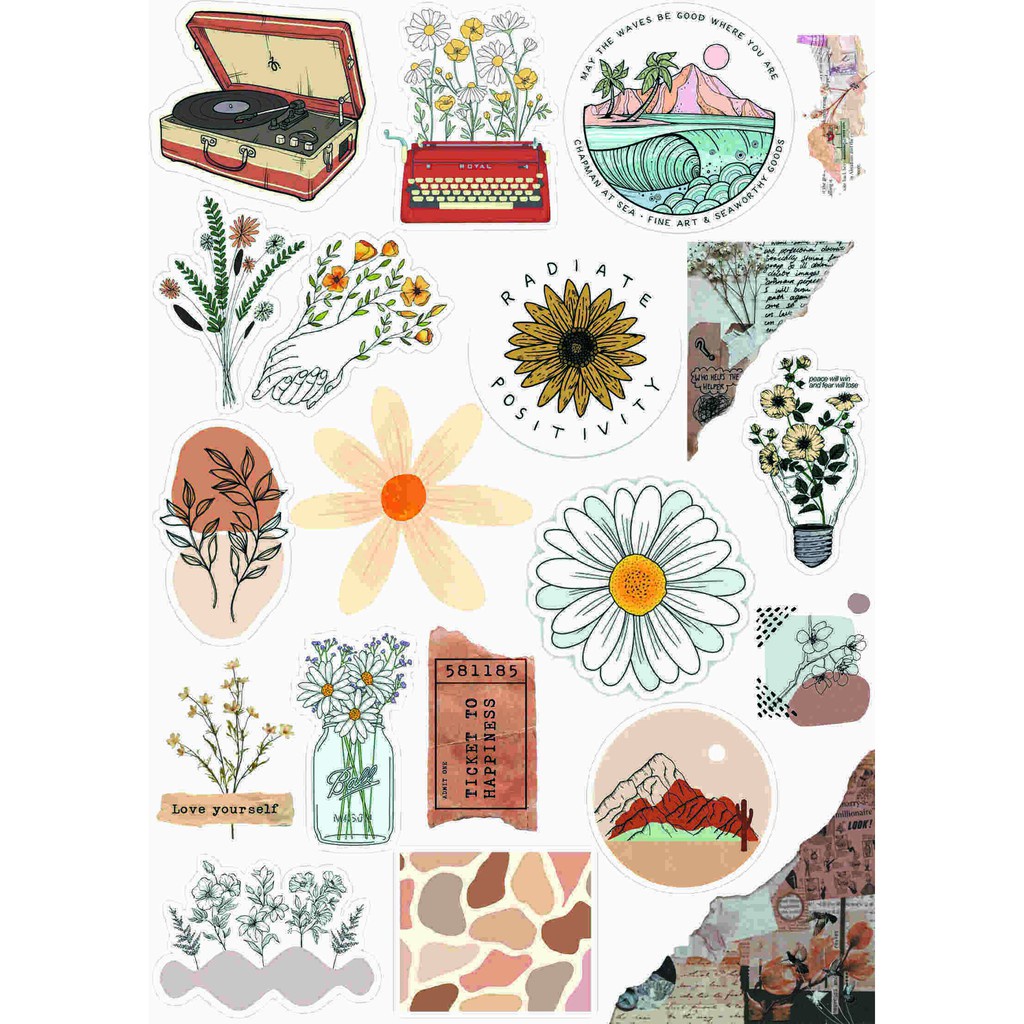Jual STICKER AESTHETIC STIKER AESTHETIC VINTAGE STIKER TUMBLR AESTHETIC STICKER CASE STICKER ...