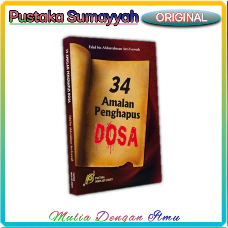 Jual 34 AMALAN PENGHAPUS DOSA PUSTAKA IMAM SYAFII | Shopee Indonesia