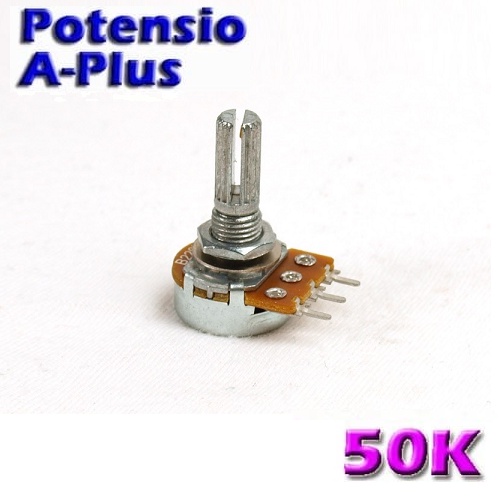 Jual Potensio Mono 3 Pin Potensiometer 1K 5K 10K 20k 50K 100K 200K 250K ...