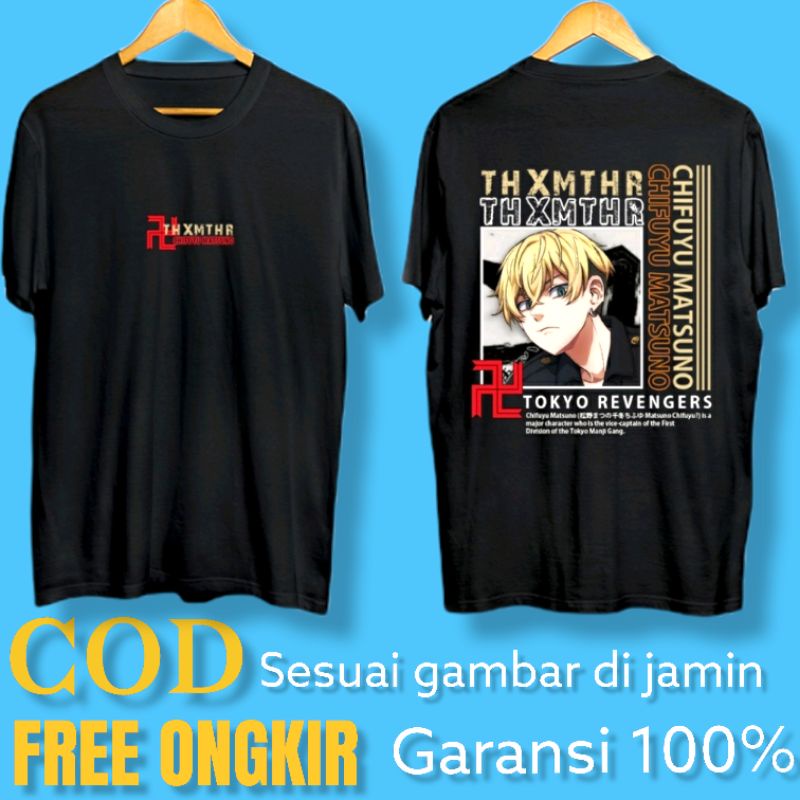 Jual KAOS CHIFUYU MATSUNO ANIME MANGA TOKYO REVENGERS TOKYO MANJI BAJU ...
