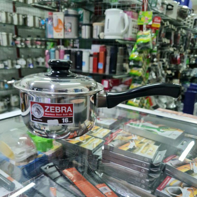 Jual 166372 Panci Sauce Pan Carry D16cm Zebra Thailand, SUS 304 ...