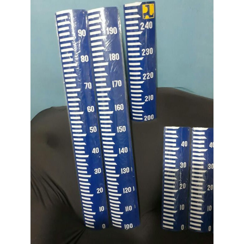 Jual Peil Schaal Scale Alat Ukur Tinggi Muka Air Papan Duga Air ...