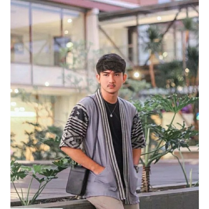 Jual OUTER PRIA KIMONO PRIA TENUN IKAT ORY TROSO PECANGAAN JEPARA ...