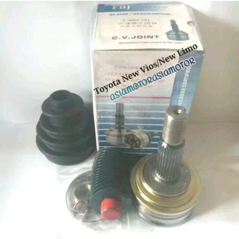 Jual CV Joint As Roda Luar Toyota Vios Limo 2007 - 2012 Kohel Kokel Luar New Vios Limo Generasi ...
