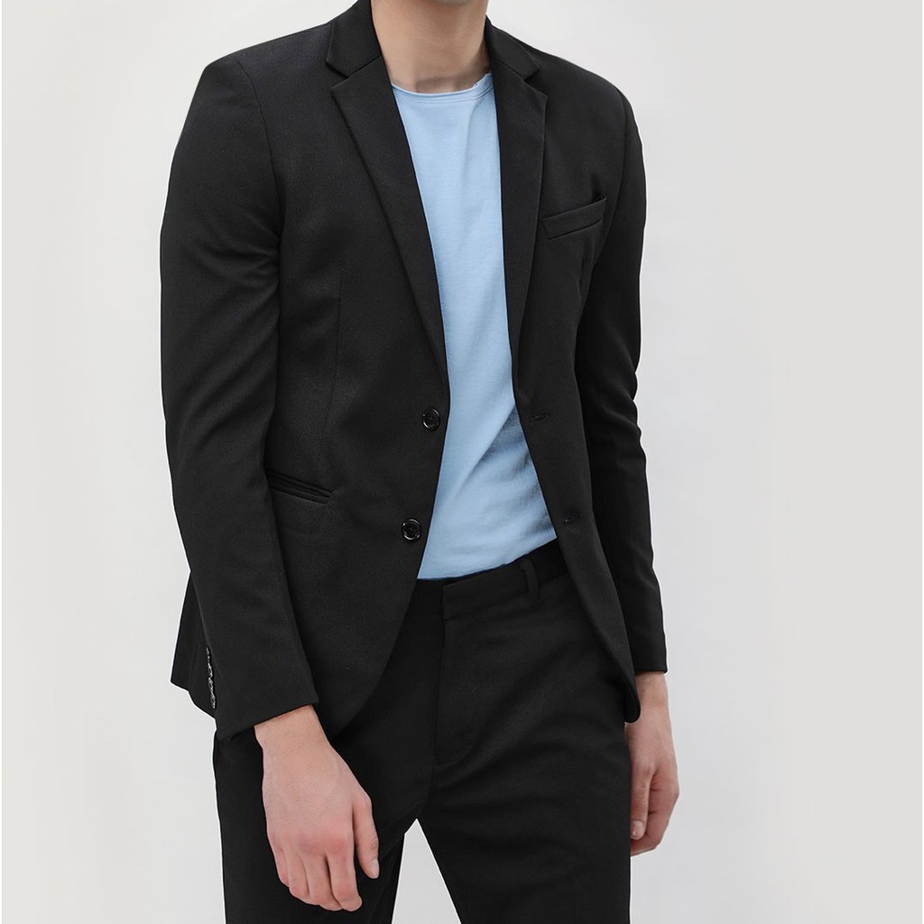 Jual SAINT JOHN setelan jas pria slim fit 2 in 1 jas formal celana ...