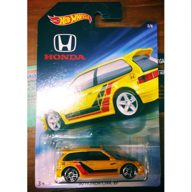 Jual Hot Wheels Honda Civic Kuning Limited Edition | Shopee Indonesia