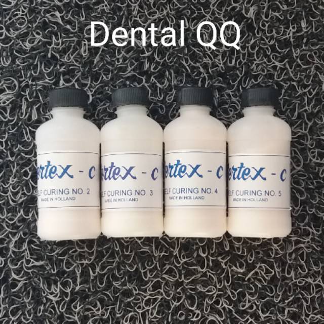Jual Vertex C Powder Putih Self Curing / Vertex-C Bubuk SC acrylic gigi ...