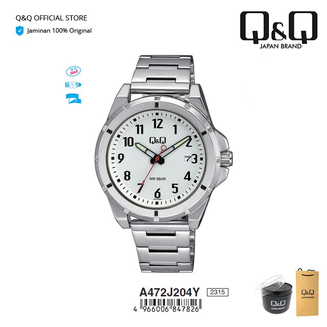 Jual Q&Q QnQ QQ Original Jam Tangan Arloji Pria Fashion Analog ...
