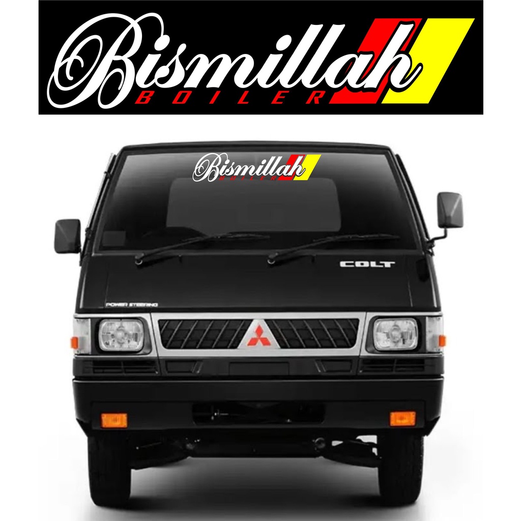 Jual STICKER KACA MOBIL BISMILLAH PICK UP L1300-GRANMAX-L100-CARRY ...