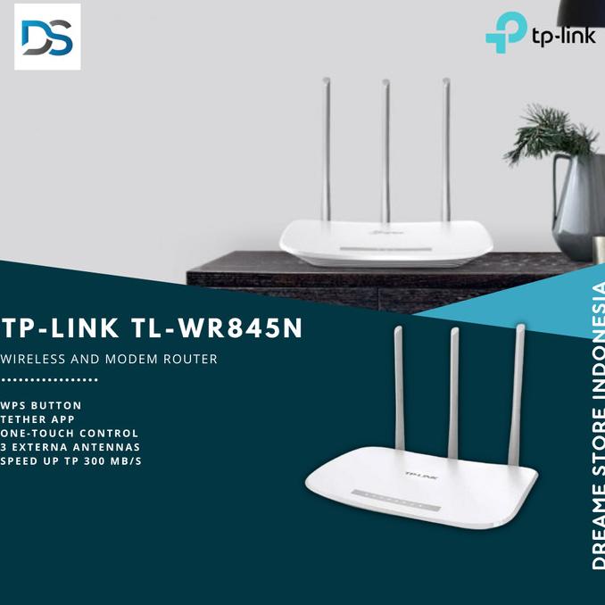 Jual Tp-Link Tl-Wr845N Wireless N Speed 300Mbs Wifi Router Tplink ...