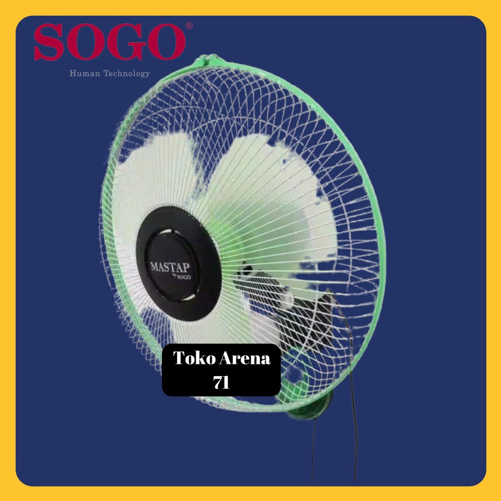 Jual Kipas Angin Dinding Mastap M-1688 M1688 Wall Fan Mastap Sogo ...