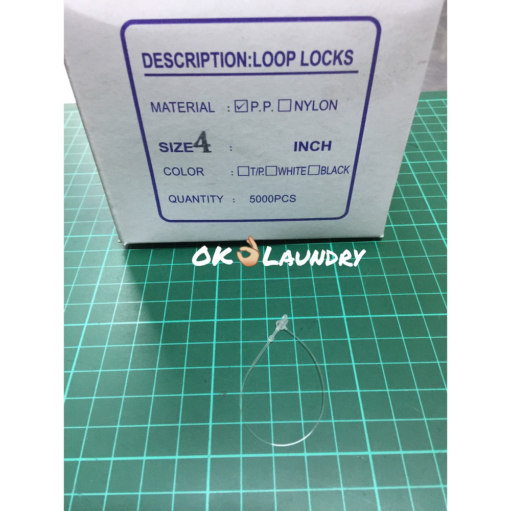 Jual Lock Loop Pin / Loopin / String Pin / Lock Pin isi 5000 pcs ukuran ...