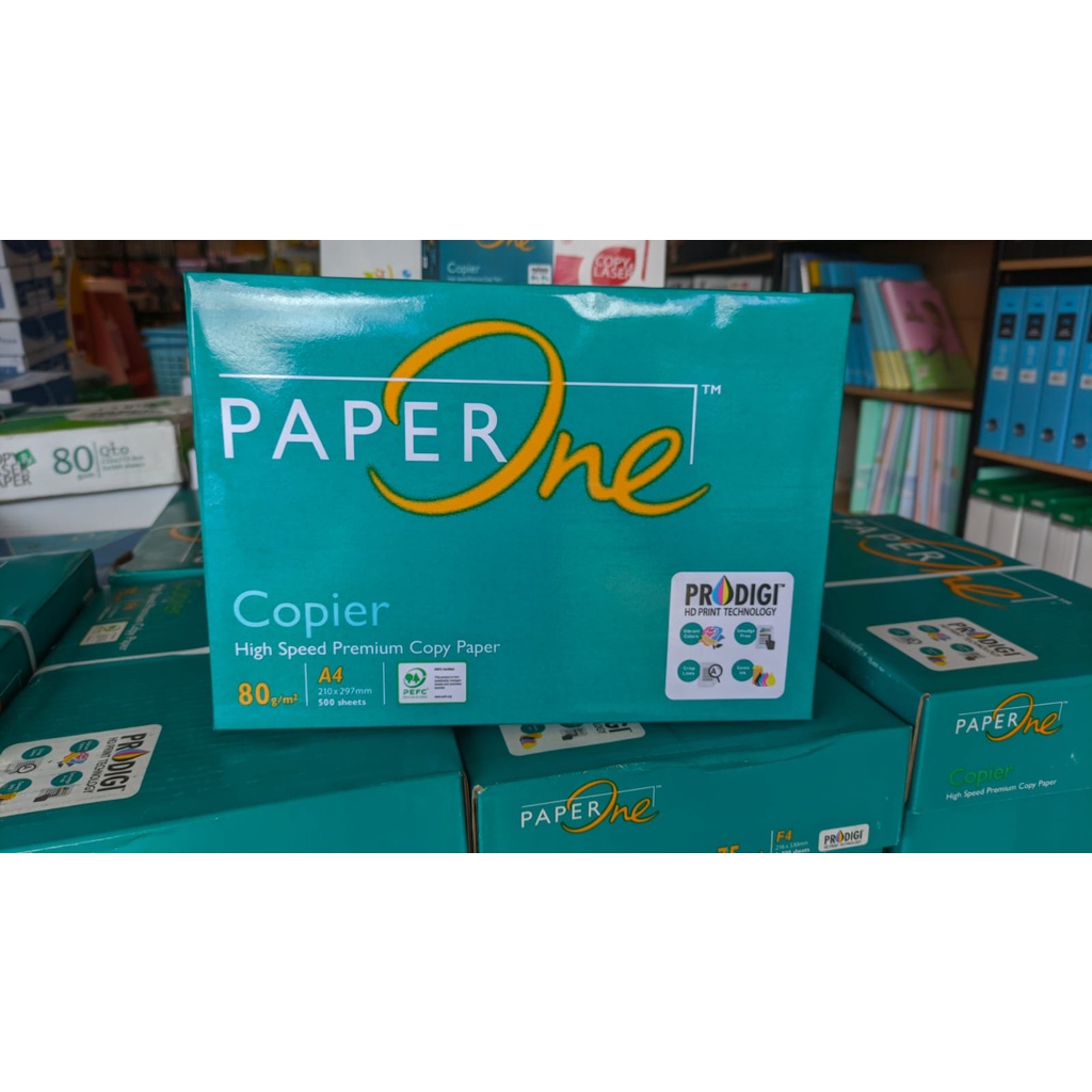 Jual PaperOne | Kertas HVS 1 Rim | A4 | 80 gsm | Shopee Indonesia