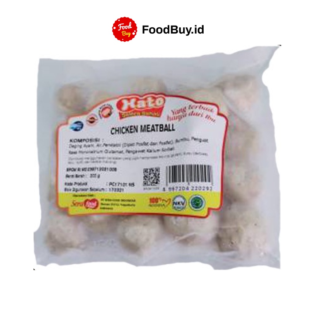 Jual Hato Chicken Meat Ball / Bakso Ayam 200 gr | Shopee Indonesia