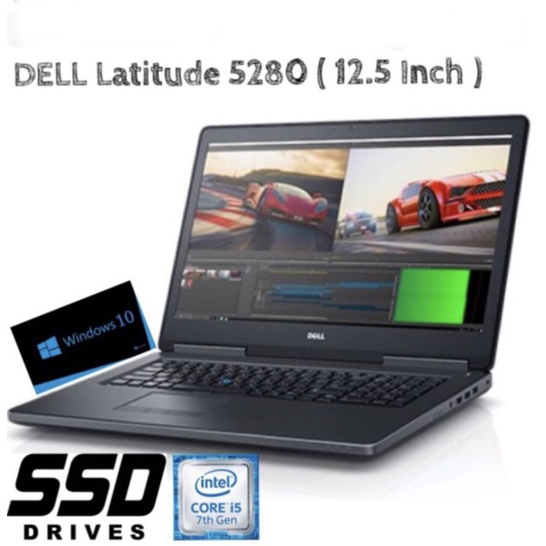 Jual Laptop Dell E5280 Core i5 Gen 7 Ram 8GB SSD 256GB Mulus No Minus ...