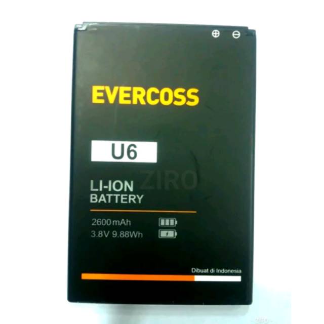 Jual Battery Evercoss U6 XTREAM One Plus | Shopee Indonesia