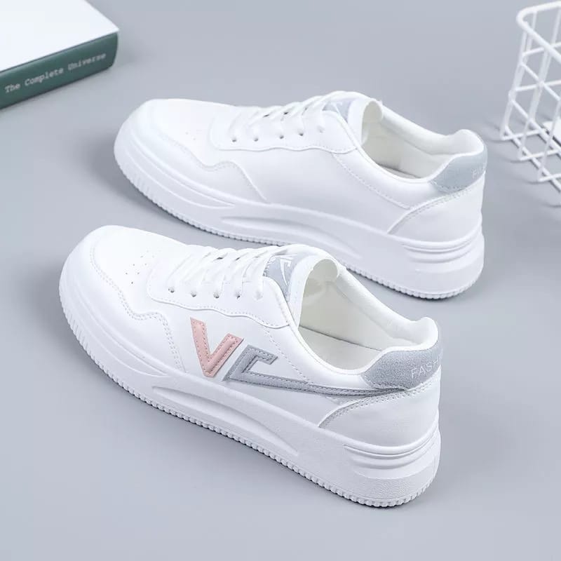 Jual Sepatu Sneakers Korean Imprt Wanita Korea VC Mingyu | Shopee Indonesia