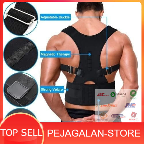 Jual Penyangga Punggung Anti Bungkuk | Badan Tegak Makin Pede | Shopee ...