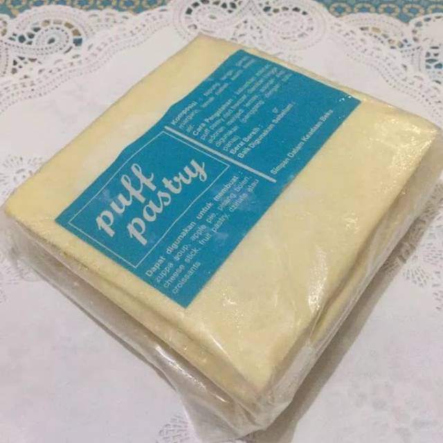 Jual Puff Pastry 15x15cm kulit zuppa soup bolen dll si 10 lembar(halal ...