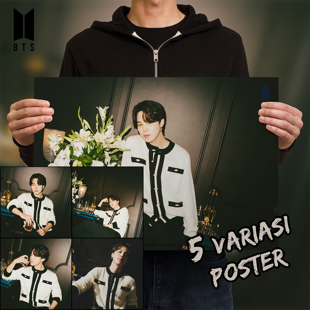 Jual Poster BTS SUITE LIFE PHOTO Jimin (Black Ver) Size A3+ Ultra HD ...
