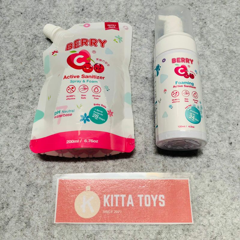 Jual Paket Bundle BerryC / Berry C Hand Sanitizer Refill 200 ml dan ...