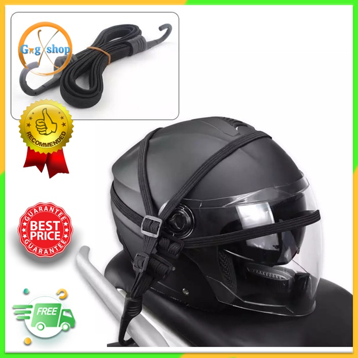 Jual Tali Pengikat Helm Jaring Pengaman Elastis Helmet ROP Cargo Net ...