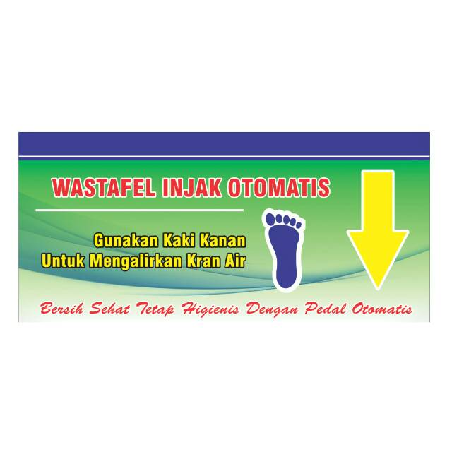 Jual Stiker Wastafel Injak Otomatis | Shopee Indonesia