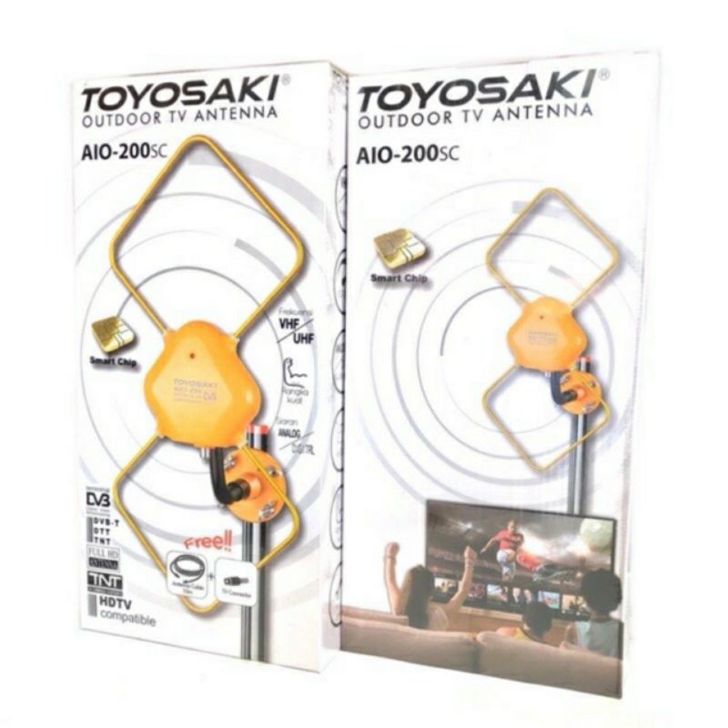 Jual vhf uhf antena toyosaki AIA 200 SC antenna toyosaki aio 200sc | Shopee Indonesia
