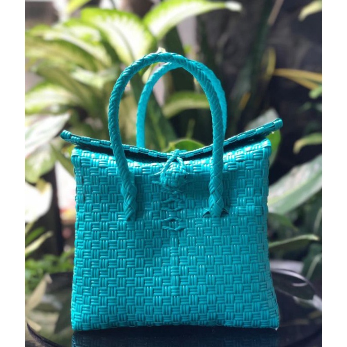 Jual tas anyam plastik model box, tas wanita murah, tas kekinian, tas ...