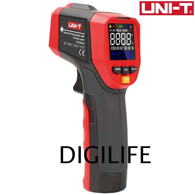 Jual Infrared Thermometer UT301D+ UNI-T Gun Termometer UNIT Termogun ...