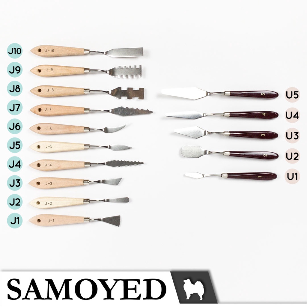 Jual Pisau / Spatula Lukis / Palet / Tanah Liat / Dekorasi Kue / Artist ...