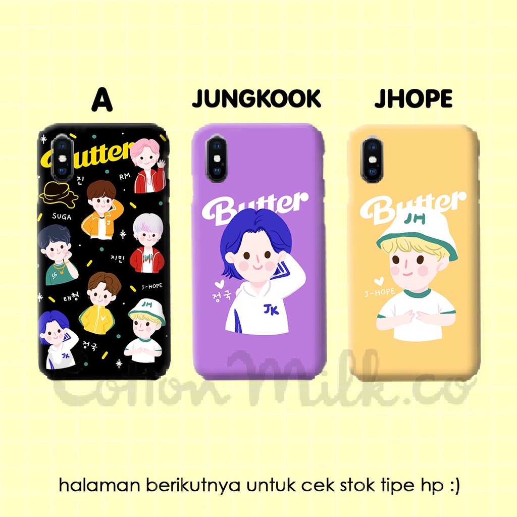 Jual Hardcase Case Casing Butter Bts Army Xiaomi Redmi Note 12 11 10