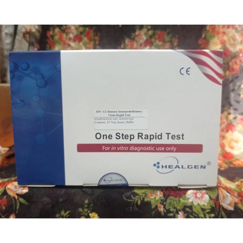Jual Hiv 1+2 Device ( Whole Blood) Healgen Calset 25's | Shopee Indonesia