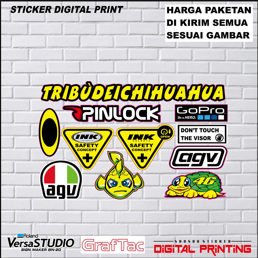 Jual STICKER INK STICKER KACA HELM INK STICKER | Shopee Indonesia