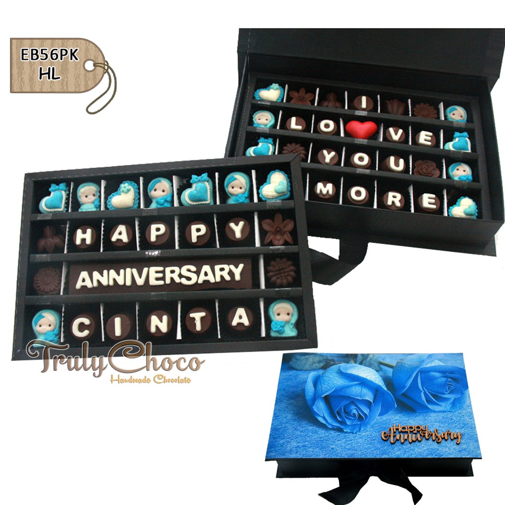 Jual Trulychoco - Hadiah Anniversary Cokelat Ucapan | Shopee Indonesia