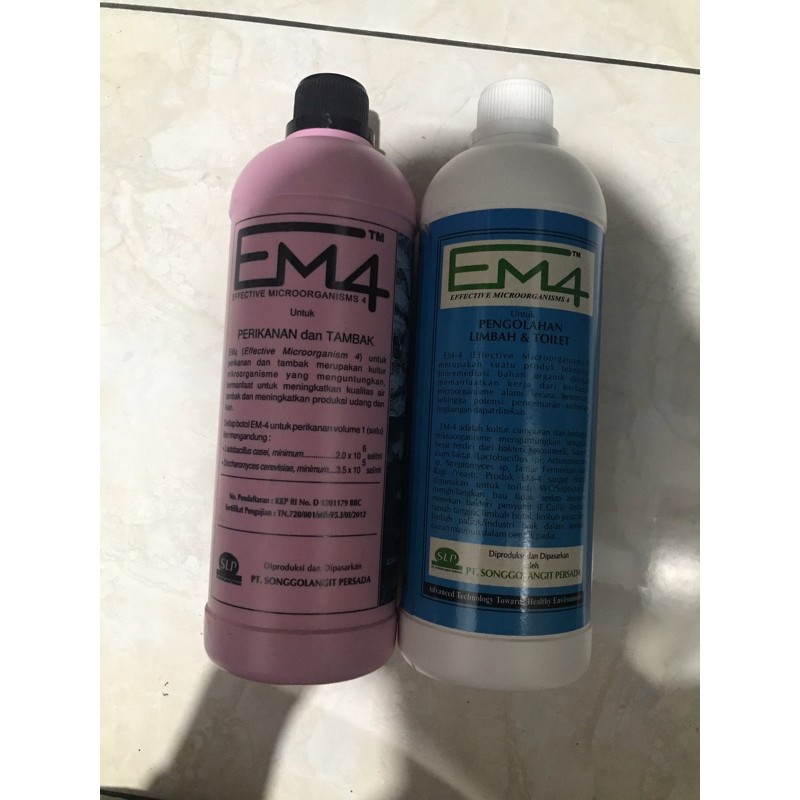 Jual EM4 EFFECTIVE MICROORGANISMS 4 UNTUK PERIKANAN DAN TAMBAK DAN ...