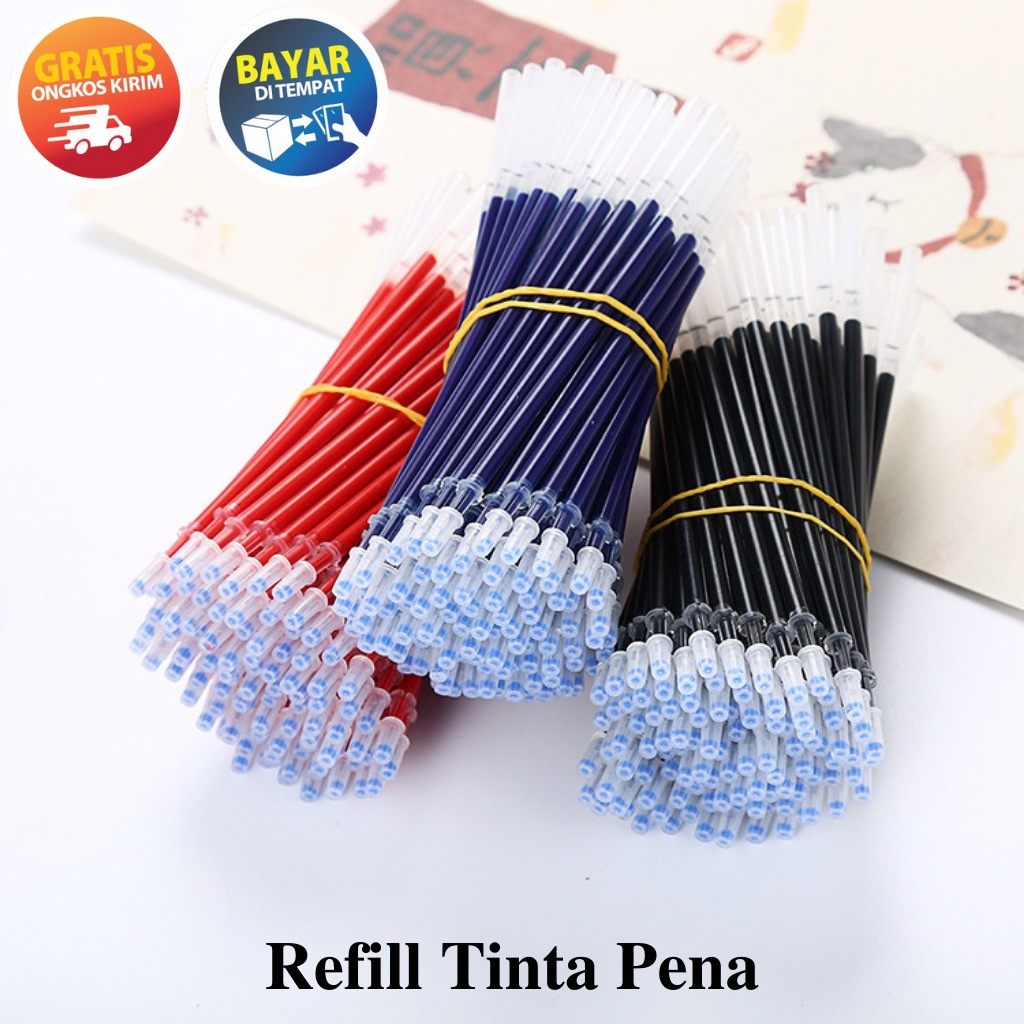 Jual OT322 - ISI PULPEN GEL MINI 0.5MM TINTA PENA ISI PULPEN TINTA ...