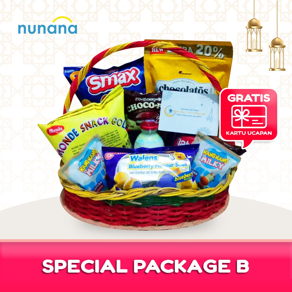 Jual Nunana Parcel Lebaran Idul Fitri Murah dan Unik, Untuk Anak ...
