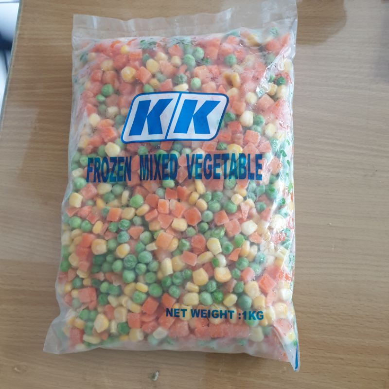Jual KK MIXED VEGETABLE 3 WAY 1KG / SAYURAN BEKU | Shopee Indonesia