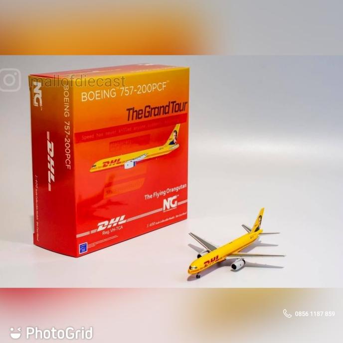 Jual DHL 757-200PCF VH-TCA Jeremy Clarkson Livery NG Model | Shopee ...