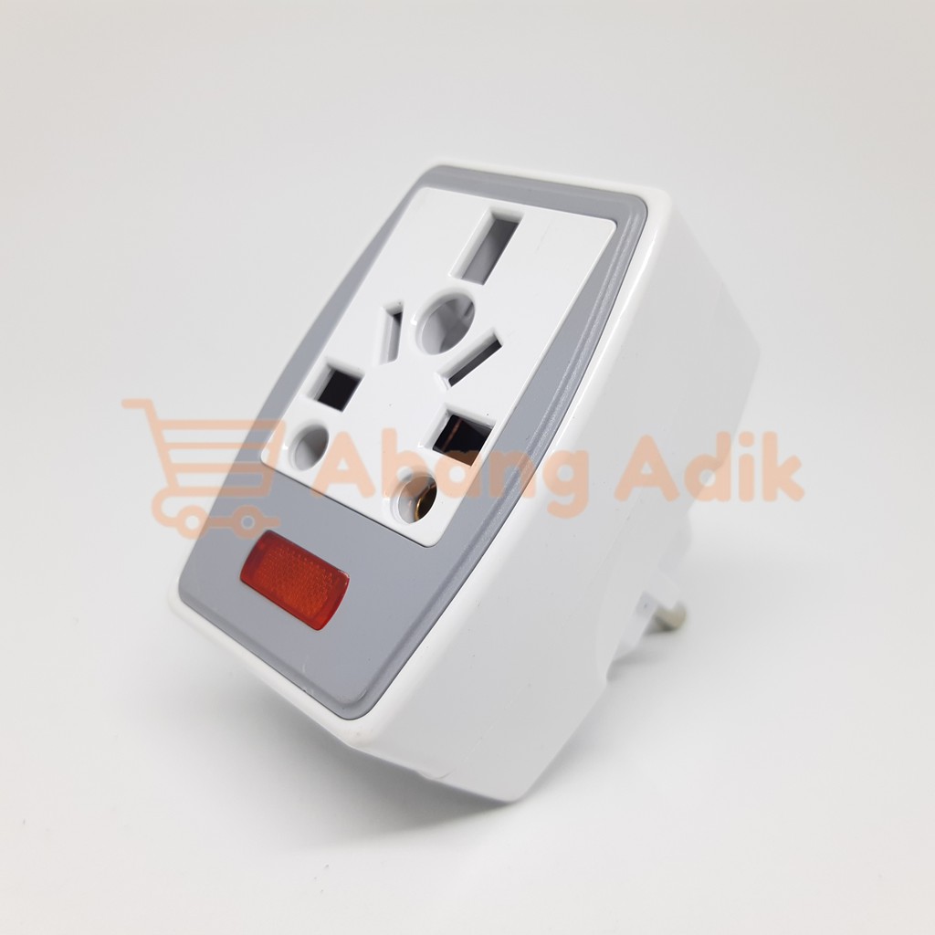 Jual Mitsui Venus MB 272 Steker Serbaguna cabang 3 Lampu Fused (Ada ...