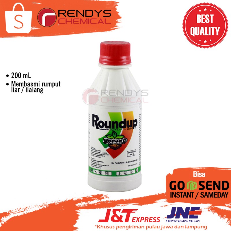Jual RoundUp 200mL - Obat Pembasmi Rumput Round Up | Shopee Indonesia