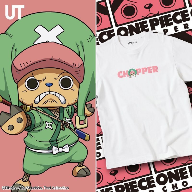Jual UT UNIQLO KAOS ONE PIECE CHOPPER | Shopee Indonesia
