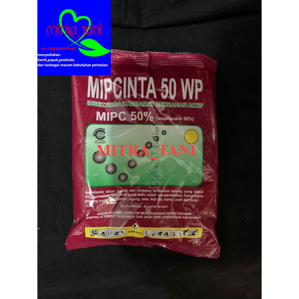 Jual insektisida kontak karbamat MIPCINTA 50WP 100gram | Shopee Indonesia
