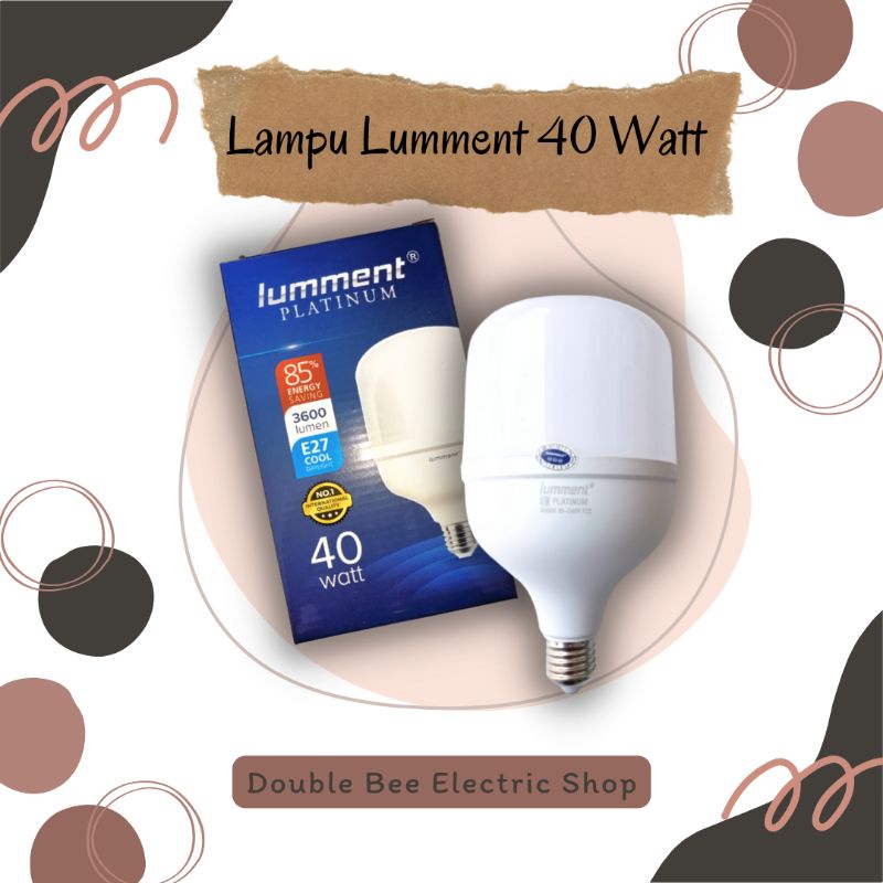 Jual Lampu Lumment Platinum 40 watt | Shopee Indonesia